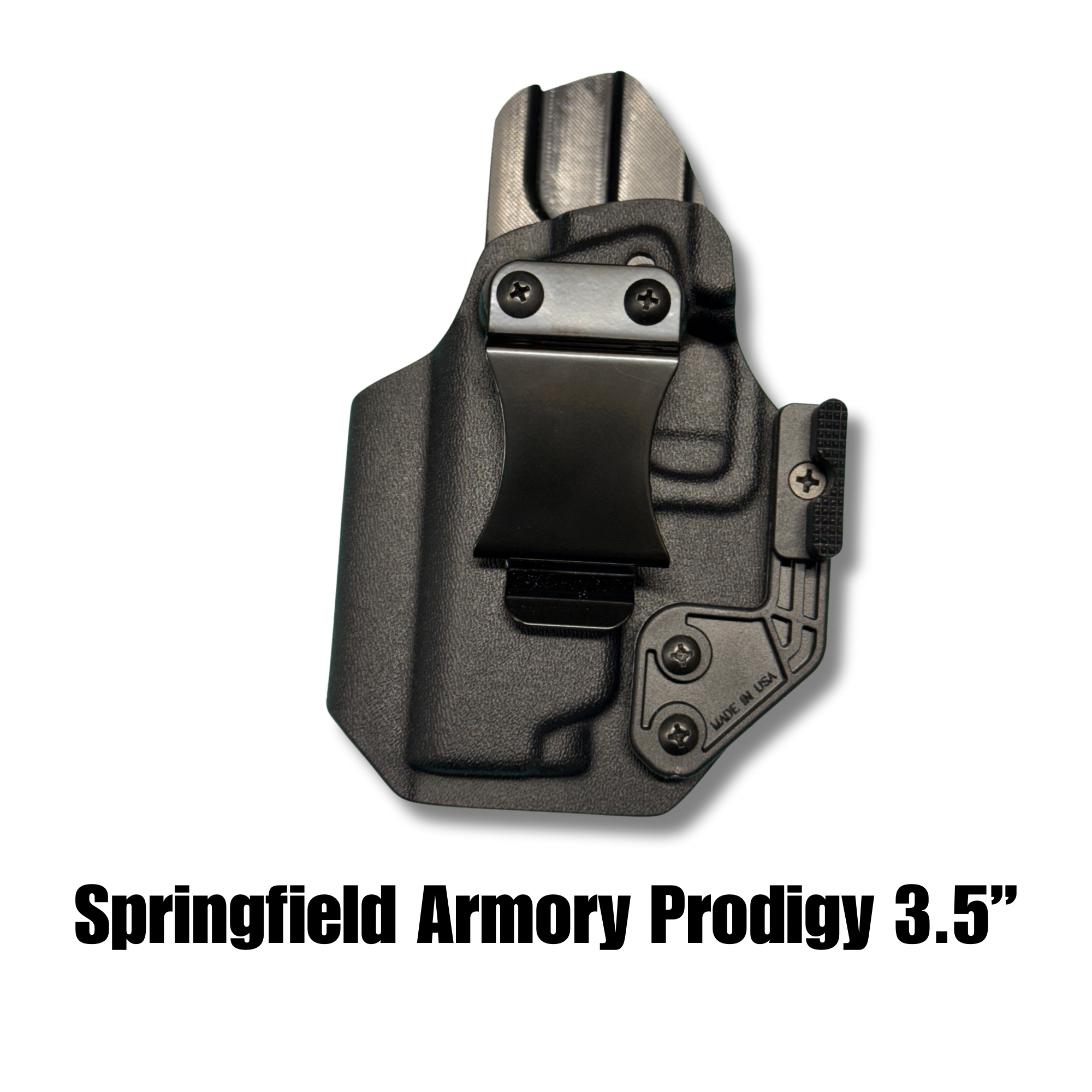 Springfield Armory Prodigy 3.5" IWB LH Black - Voodoo Armory Holsters